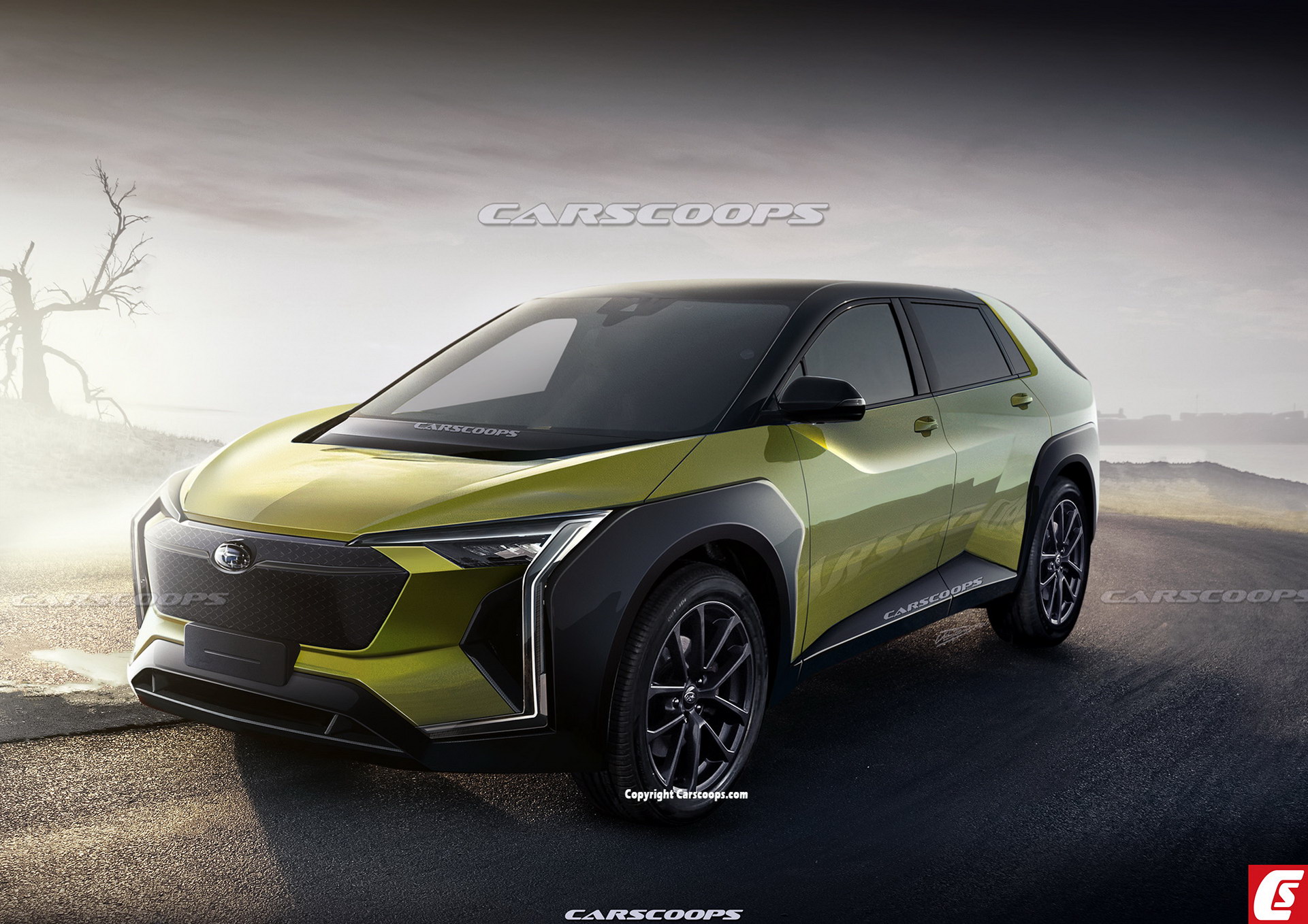 Subaru Evoltis รถยนต์ EV คันแรกจากค่ายห้าดาว