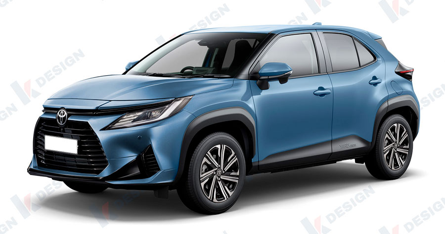 All New Toyota Yaris Ativ Cross เวอร์ชัน SUV เผยภาพ!