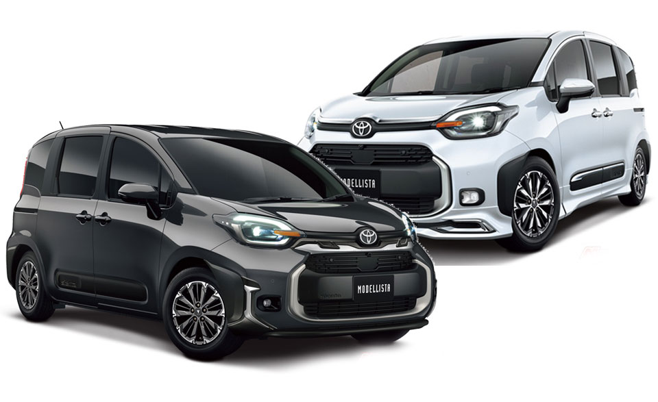 Toyota Japan เปิดตัวชุดแต่ง Modellista สำหรับ Sienta รุ่นปี 2023 ที่ผสม ...